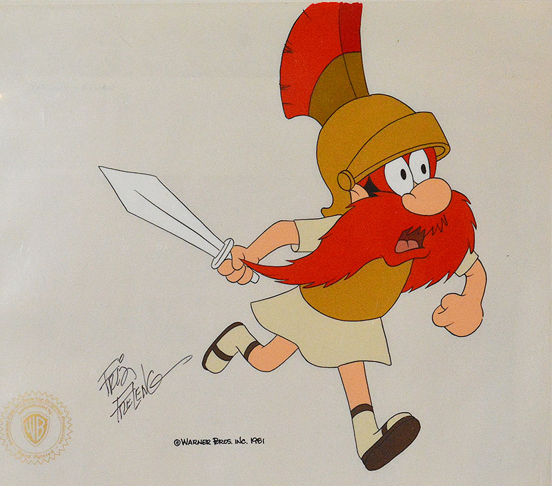 Warner Bros. Production Art at CEL-EBRATION! Animation Art Gallery